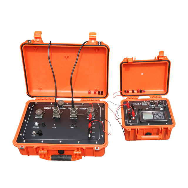 Geoelectrical ,geophysical equipment, resistivity meter, induced ...